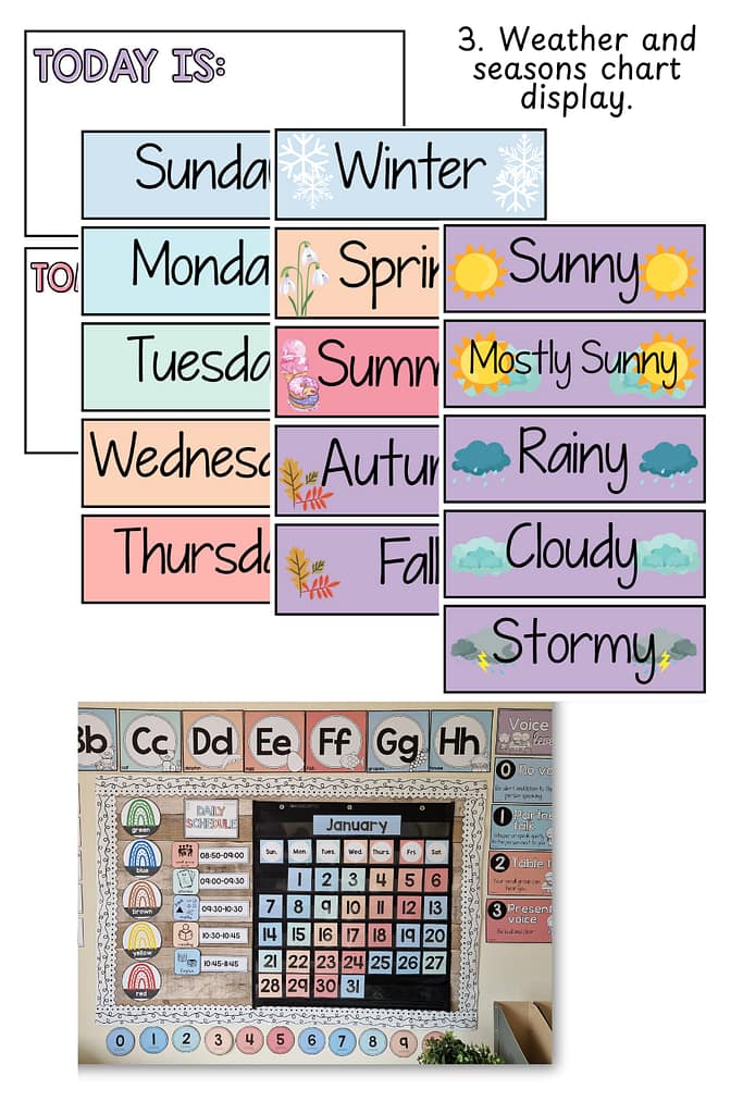 Classroom Calendar Bundle - The Cassia Box