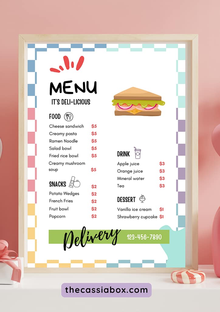 Restaurant Role Play Bundle - The Cassia Box